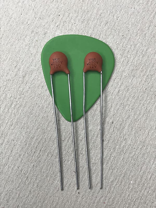 Pair NOS Sprague .022 uF Y5S 12V Ceramic Capacitors | Reverb Australia