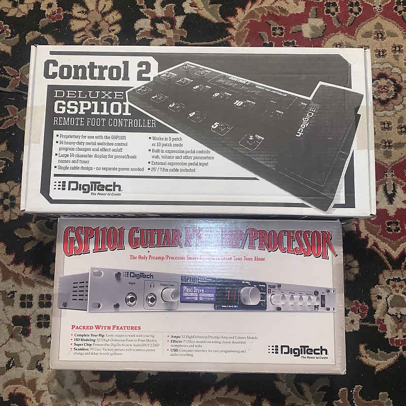 DigiTech GSP1101 2010s - Silver | Reverb