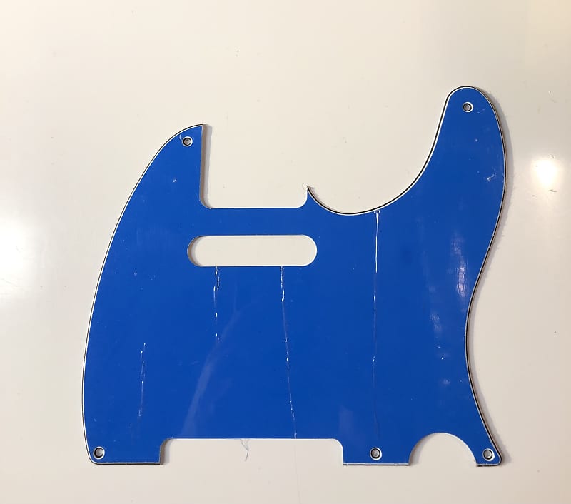 Telecaster Style 4-Ply Pickguard Blue | Reverb