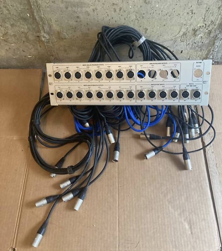 XLR patch bay Mogami/ GLS/Neutrik Custom | Reverb