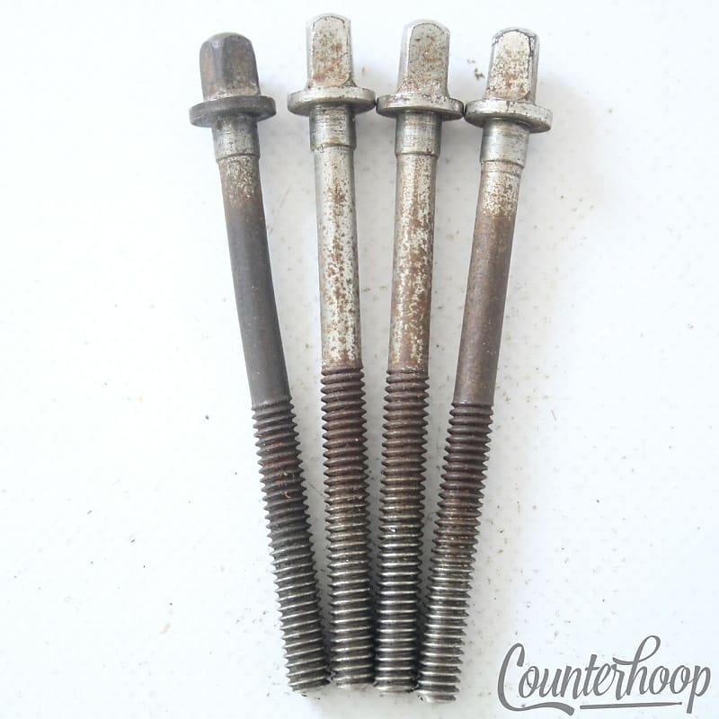 *Leedy&Ludwig 4x 2 5/8" Tension T-Rods Snare/Tom Drum Vintage | Reverb