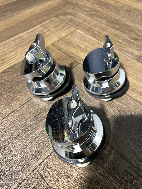Ludwig Floor Tom Drum Leg Holders Hardware Mounts x3 #JV92 | Reverb