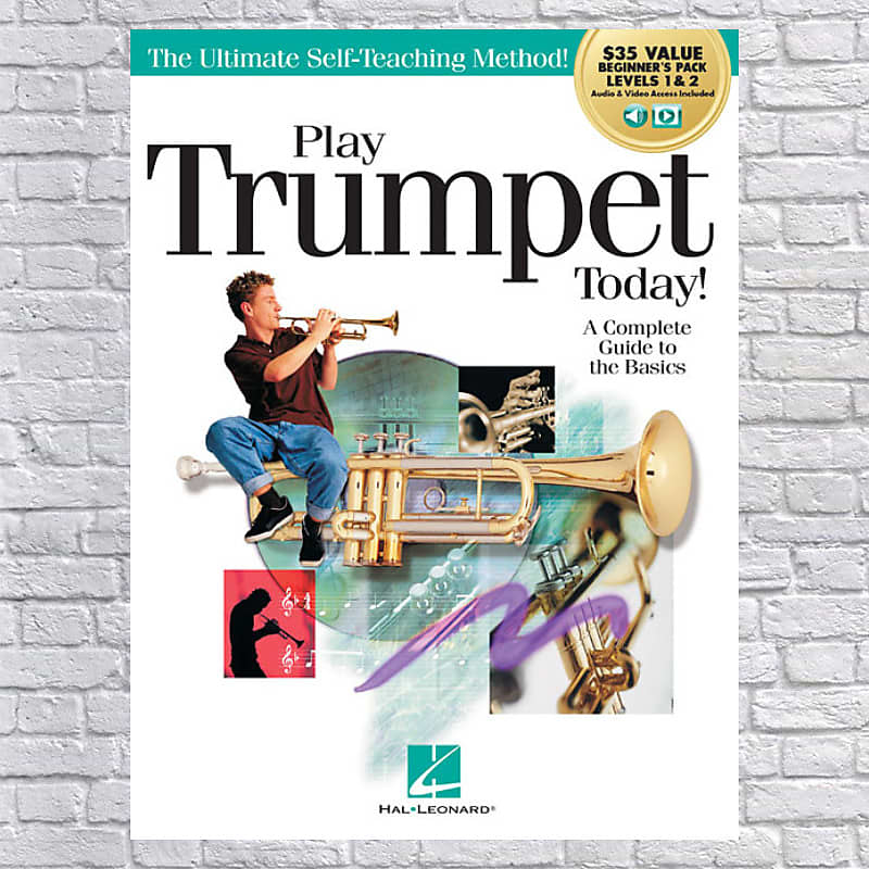 Play Trumpet Today Beginner's Pack Method Books 1 & 2 Plus | Reverb