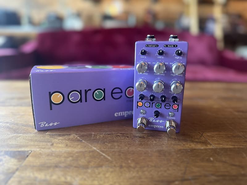 Empress ParaEq MKII Bass Parametric EQ Pedal | Reverb