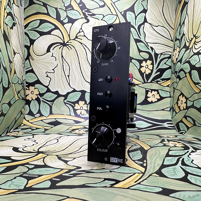 DIYRE CP5 Colour Preamp with Royal Blue Module | Reverb