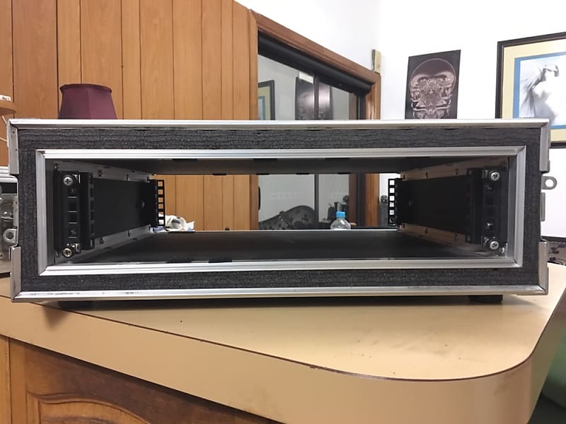 2U Shock Mount Rack Case Go Case | Reverb Australia