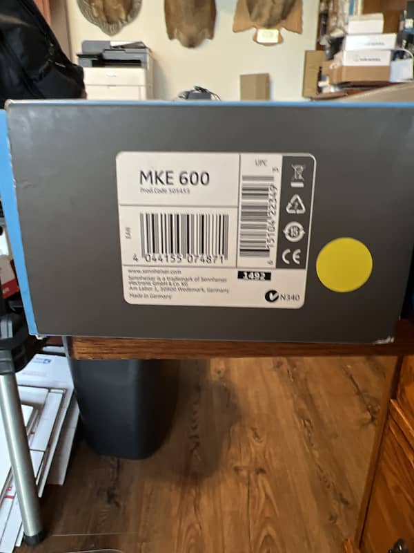 Sennheiser MKE600 Black set of 2 or split | Reverb