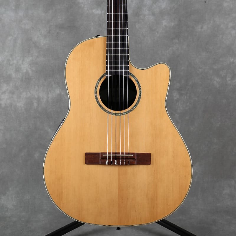 Ovation Celebrity CC 243 Nylon Electro-Acoustic - Natural | Reverb UK