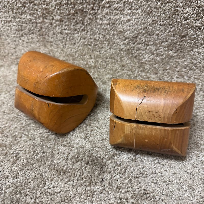 Ludwig Wood Temple Blocks Pair | Reverb