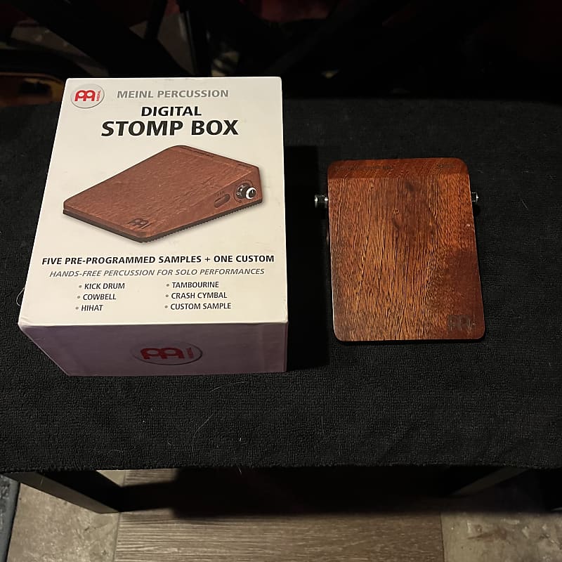Meinl Digital Stomp Box Wood Grain | Reverb