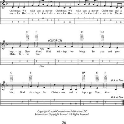 Christmas Ukulele, Hawaiian Style | Reverb