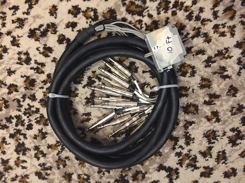 ADAT Cable/Panel Male Multipin Connector 10FT Snake | Reverb