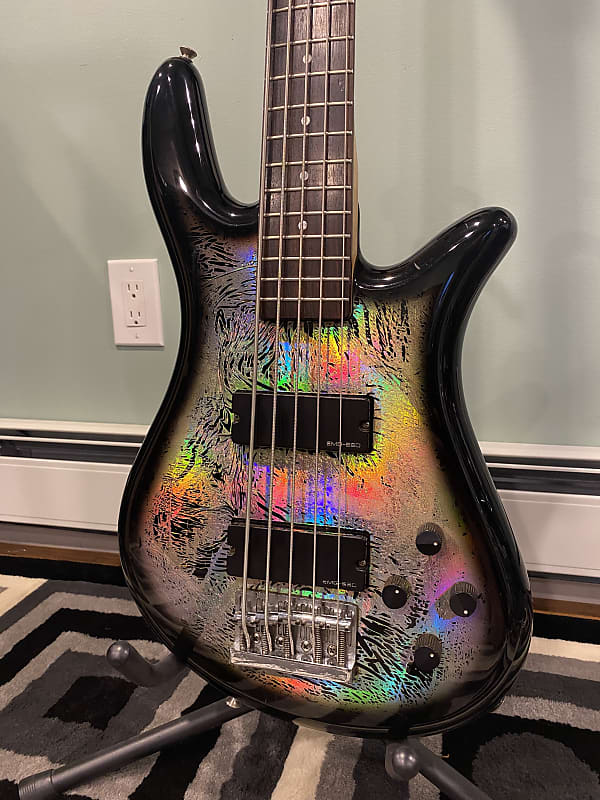 Spector Legend 5 string holoflash bass | Reverb