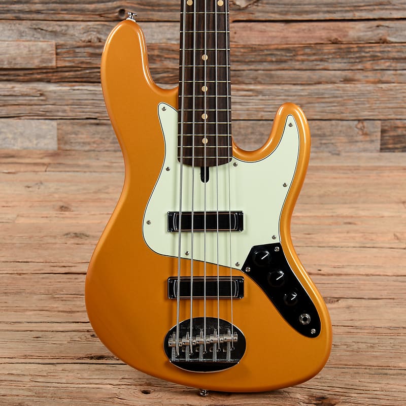 Lakland Skyline Series J-Sonic 5 Aztec Gold 2016 | Reverb