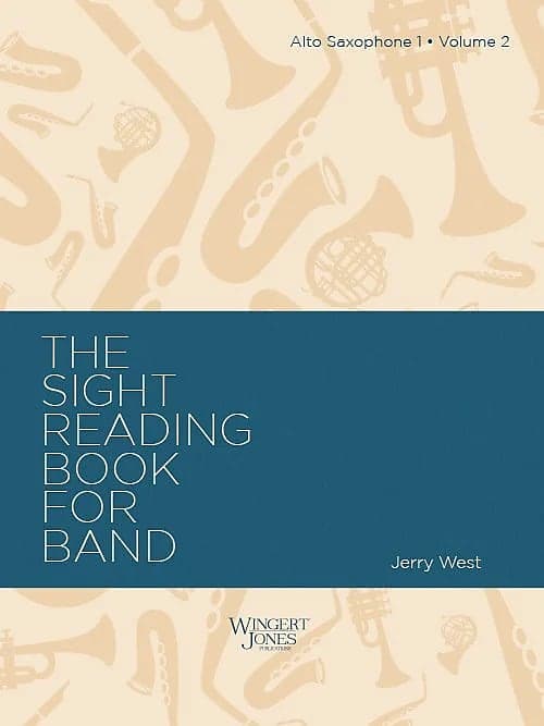Sight Reading Book For Band, Vol 2 - Alto Sax 1 | Reverb