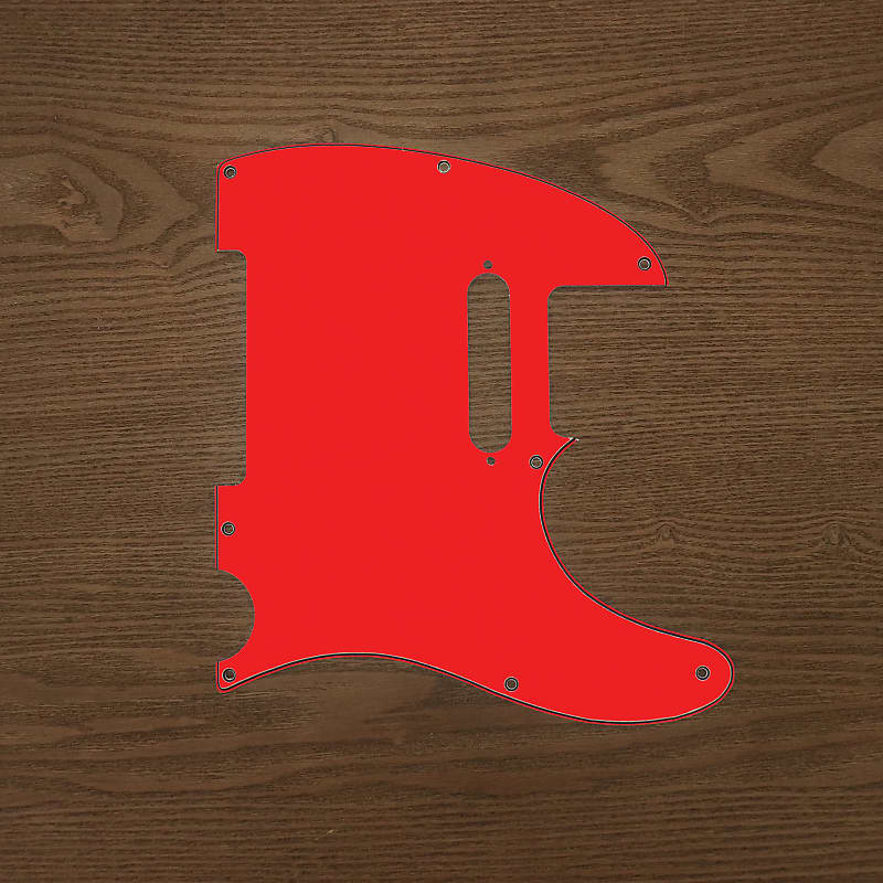 Red Telecaster style Pickguard 2021 by Carmedon(MATTE) | Reverb