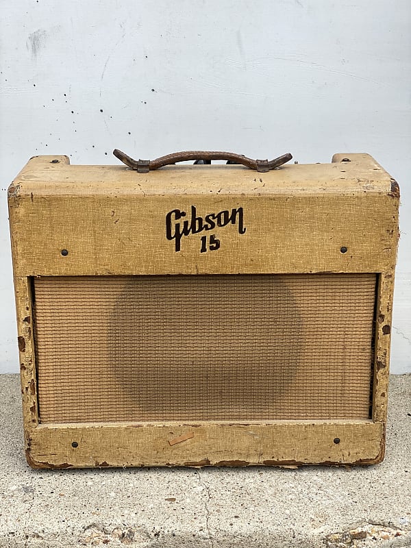 Gibson GA 15 1956 - Tan tolex | Reverb