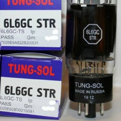 Factory Platinum Matched Pair Tung Sol 6L6GC STR tubes, Brand | Reverb