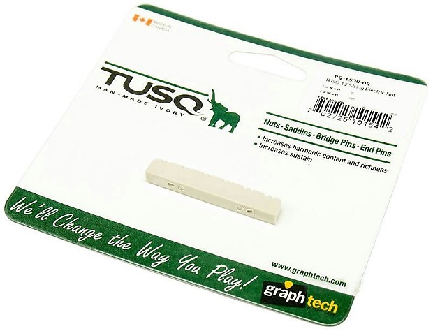New Graph Tech TUSQ Slotted 1-3/4" 12-String Electric | Reverb UK