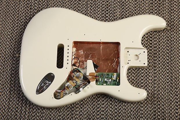 Fender Active Mid-Boost Stratocaster Body & circuitry 2011 | Reverb UK