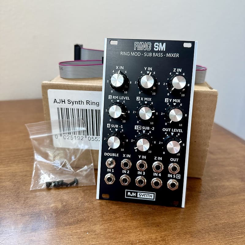 AJH Synth Ring SM Ring Modulator Mixer - Black | Reverb