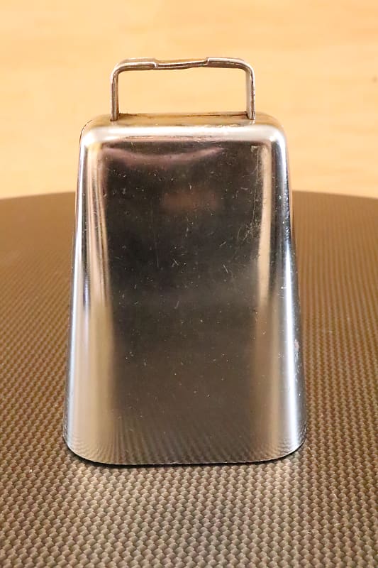 Vintage 5" Steel Handheld Cowbell | Reverb UK