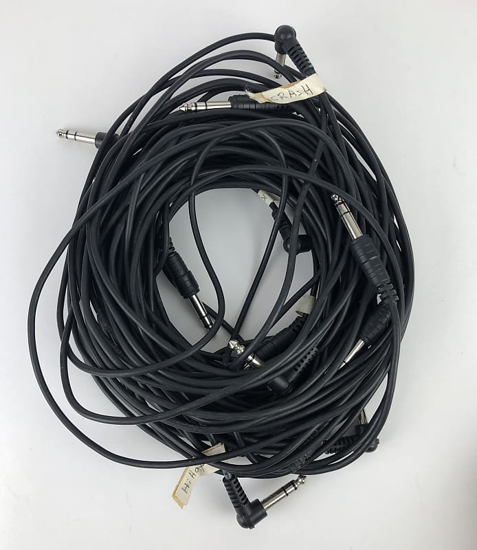 Set of 8 Cables for Roland V-Drum Kit | Reverb