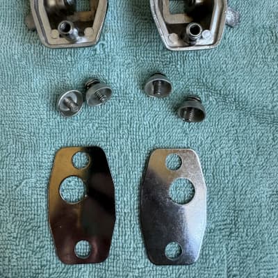 Ludwig Pair (two) Vintage Bass Drum Spur Mount Bracket for | Reverb