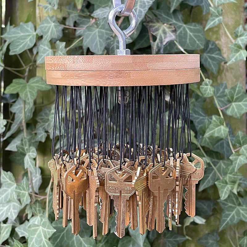 Upcycled Percussion - Key Chimes - Large - Brass Keys | Reverb