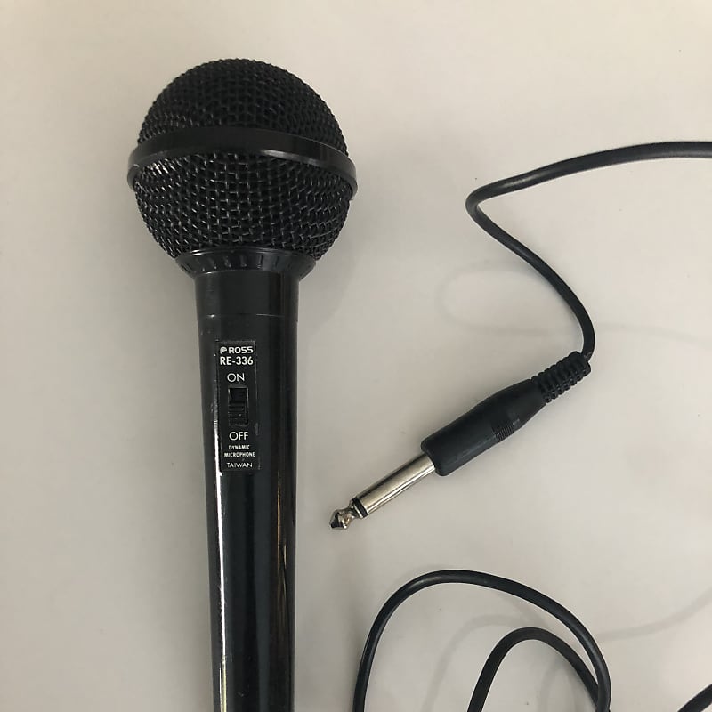 Ross Vintage RE-336 microphone Black | Reverb