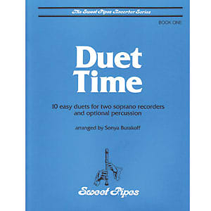 Duet Time Book 1 (SS recorder Sweet Pipes) | Reverb