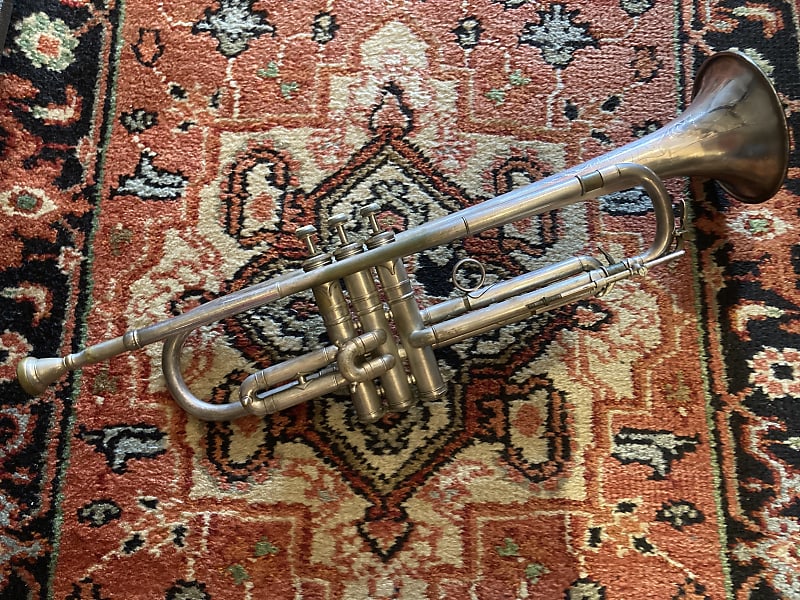 C.G. Conn 22B 1927 Silver (w/Bb-A tuning slide) | Reverb