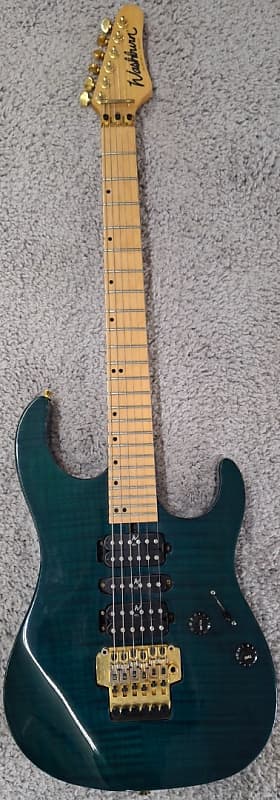 Mid 1990's vintage Washburn Mercury II Series H-S-H Super | Reverb