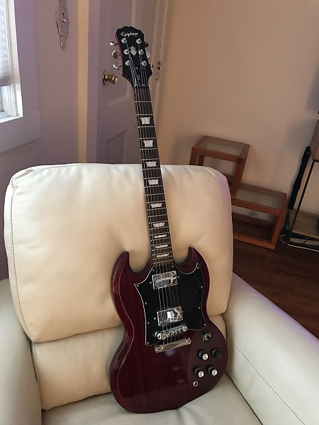 Epiphone SG G-400 Custom Shop Edition 2011 Cherry | Reverb