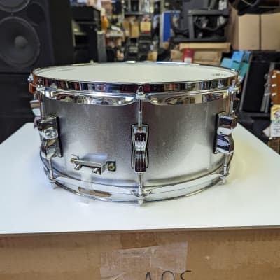 Sleeper! Brand New Ludwig Silver Mist Wrap 6 1/2 x 14" Wood | Reverb
