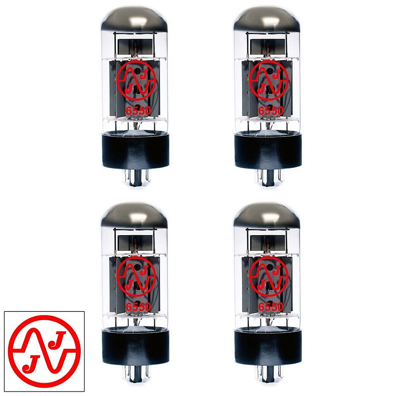 New Current Matched Quad (4) JJ Electronic 6550 Vacuum Tubes | Reverb