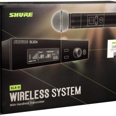 Shure SLXD24/SM58 Wireless System with SM58 Handheld | Reverb