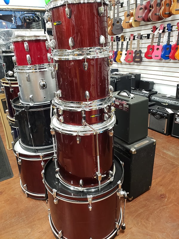 Sound Percussion Starter Kit - Shell Pack - Red | Reverb