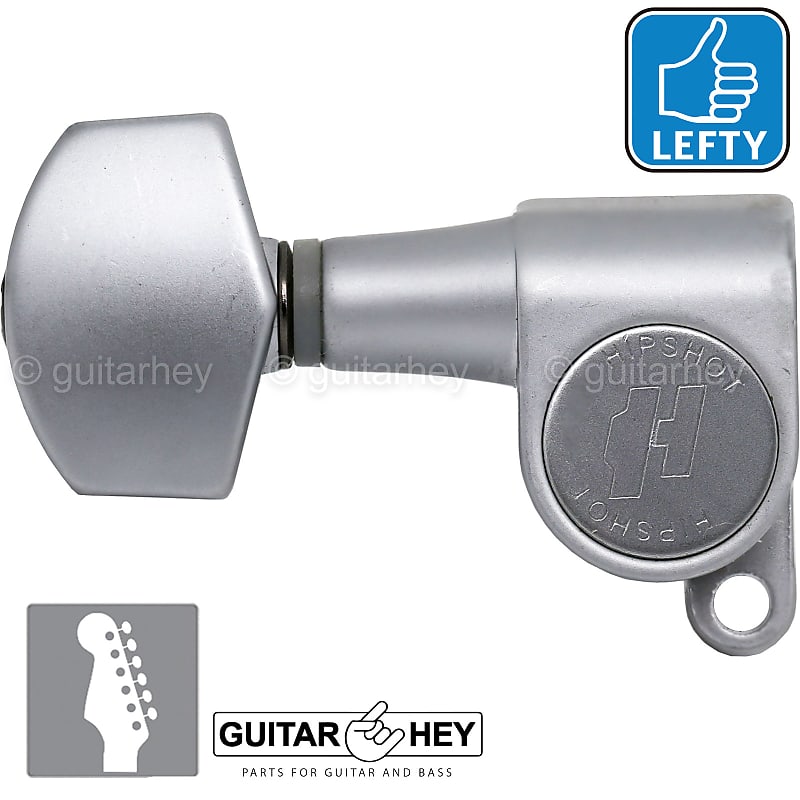 Hipshot Classic Mini Tuners LEFTY 6 in line STAGGERED | Reverb UK