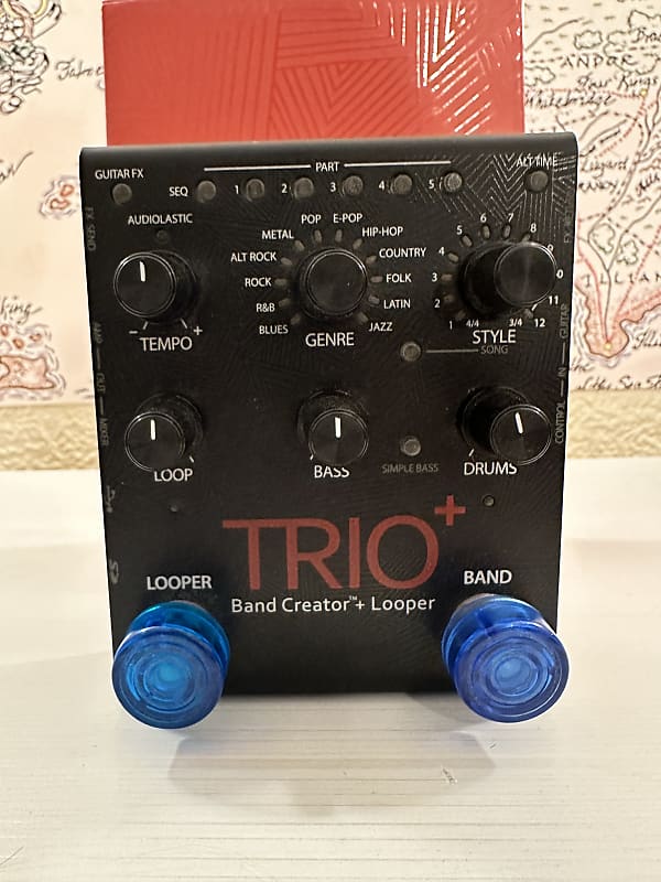 DigiTech TRIO Plus Band Creator + Looper 2010s - Black | Reverb
