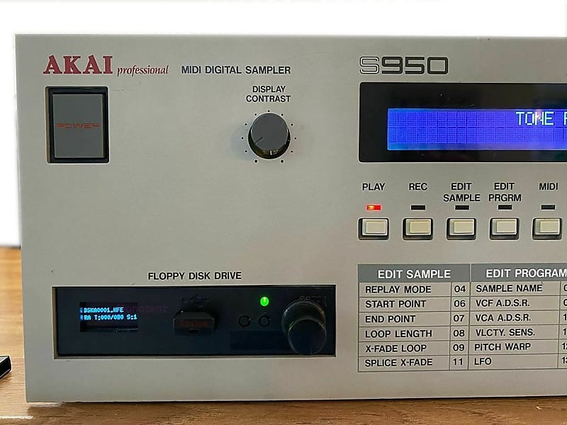USB Floppy Emulator With OLED Rotary for Akai S900 S950 | Reverb UK