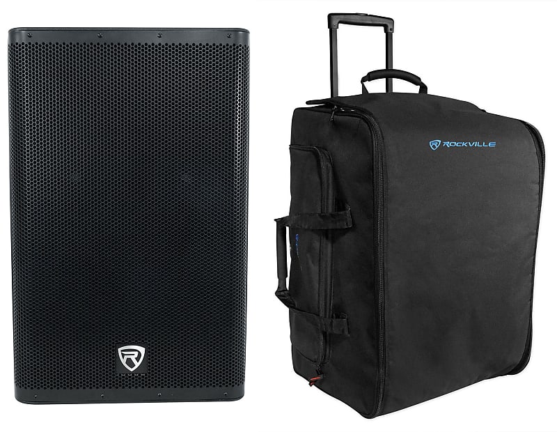 Rockville DX15 15" Class D 2000w Powered Active DJ PA | Reverb