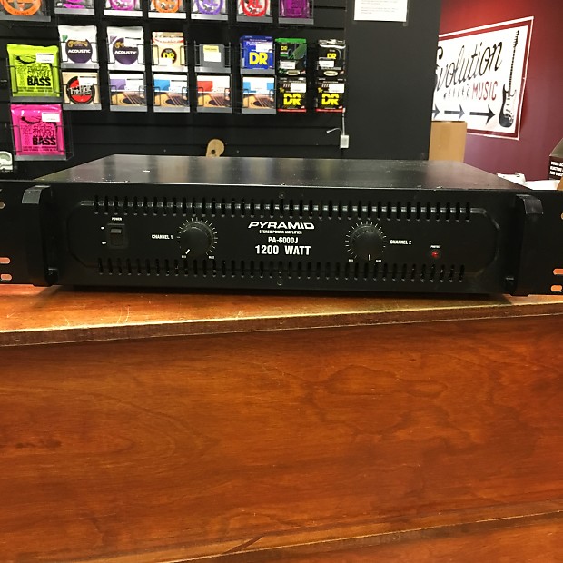 Pyramid PA600DJ 1200 Watt Power Amp | Reverb