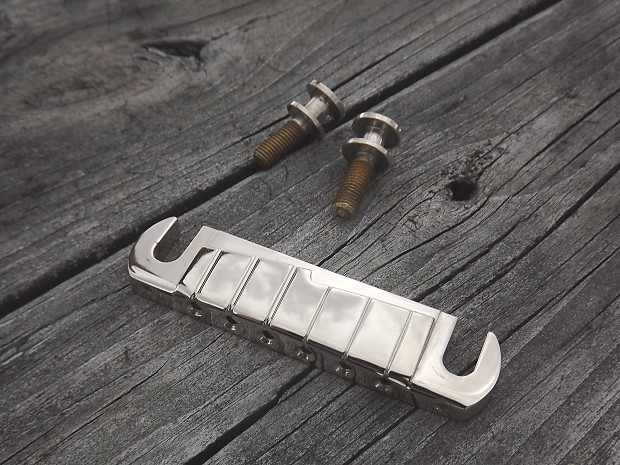 PRS USA Aluminum Lightweight Wraparound Bridge Nickel - 1.5 | Reverb