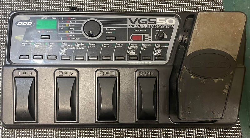 DOD VGS50 - Multi Effect Valve Guitar System | Reverb
