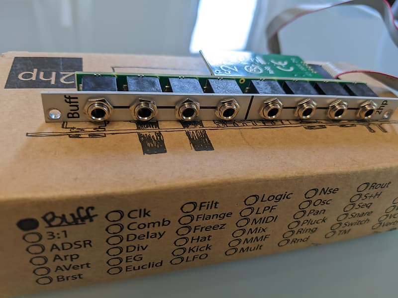 2hp Buffered Multiple - Buff silver | Reverb