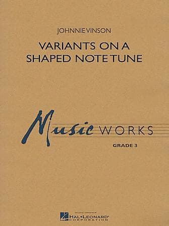 Variants on a Shaped Note Tune MusicWorks Grade 3 Score & | Reverb