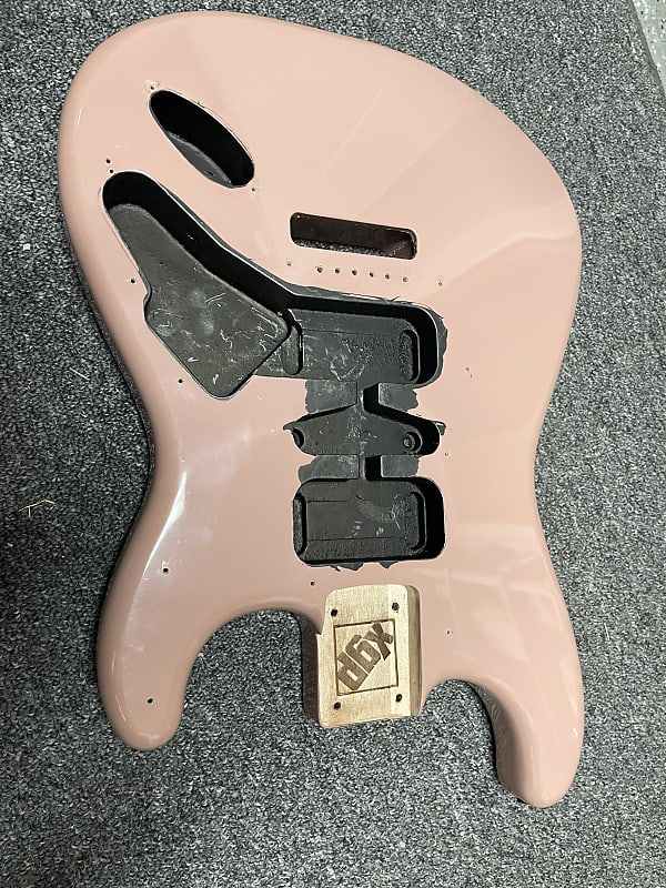 XGP Strat Style A form of pink | Reverb