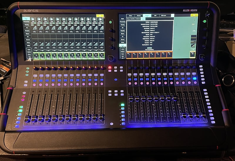 Allen & Heath Avantis 64 Channel Digital Mixing Console | Reverb