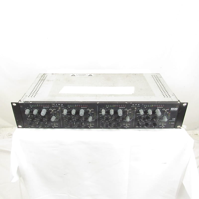 Rane C4 4-Channel Compressor 2004 - Silver | Reverb